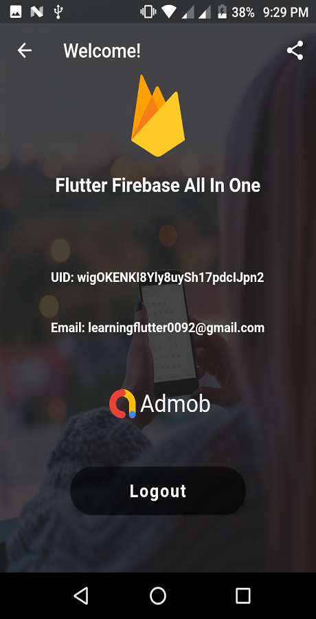 Flutter Firebase All In One Kit By Codesolutions101 Codecanyon